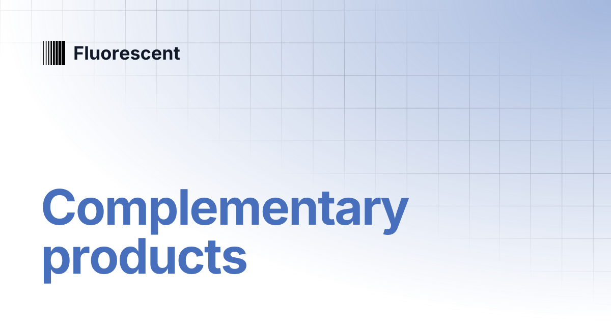 Complementary products | Stiletto | Fluorescent